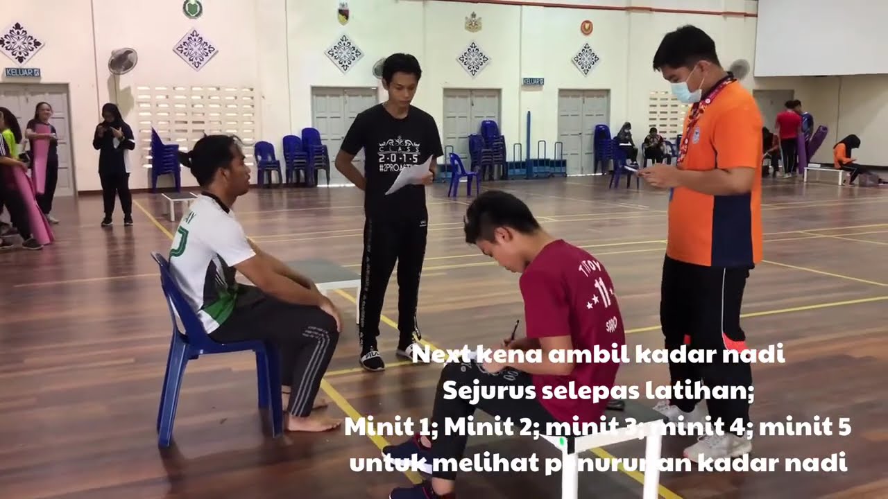 Fasa akhir pelaksanaan Amali 8 Latihan Litar (Circuit Training)