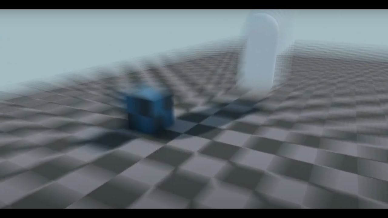 Godot 3.4 Radial Blur Effect Test