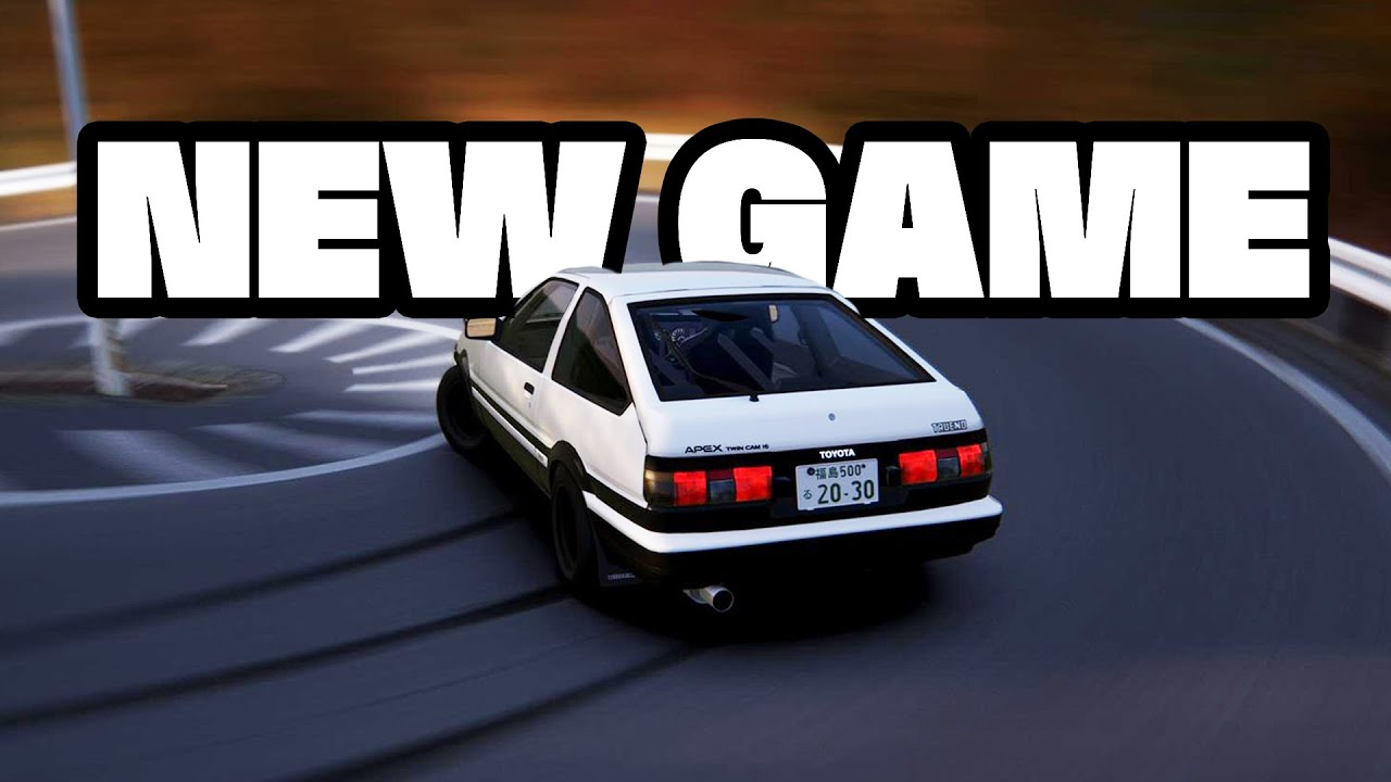 This new Initial D game looks AMAZING!