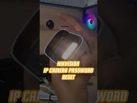 Hikvision IP Camera Password Reset #cctv #cctvcamera #ipcamera #hikvision