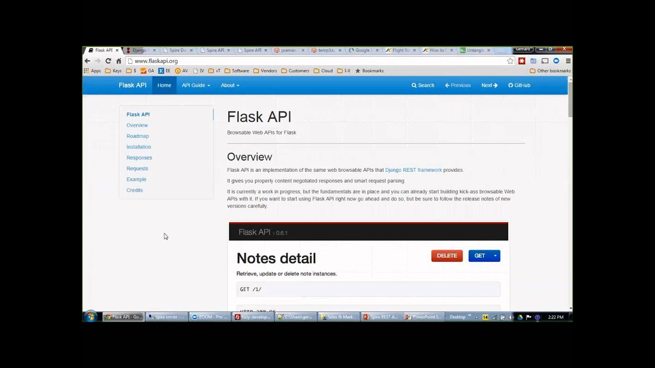 Spire API Training
