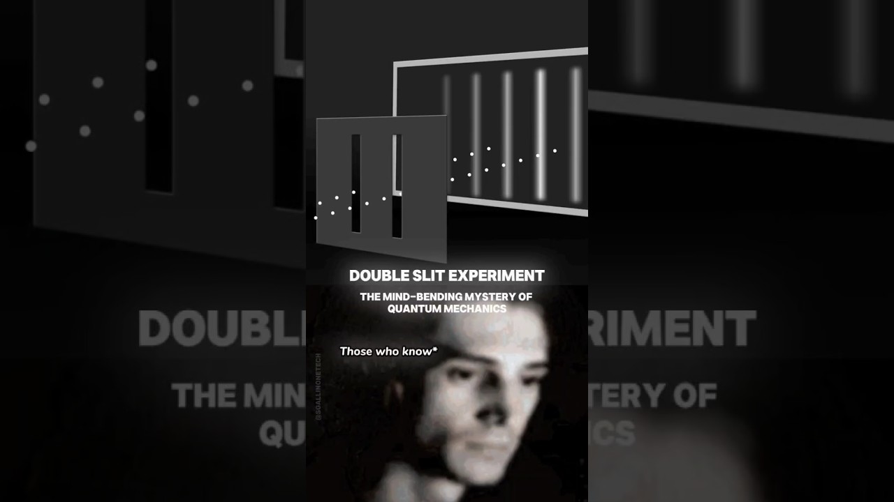 Double Slit Experiment: The Mind-Bending Mystery of Quantum Mechanics #quantummechanics #science