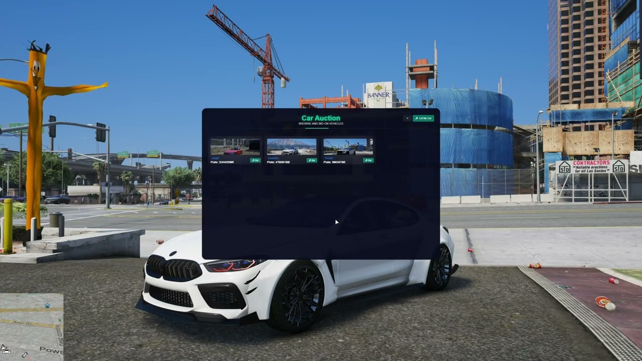FiveM Car Auction Script For QBcore & ESX [Open Source]