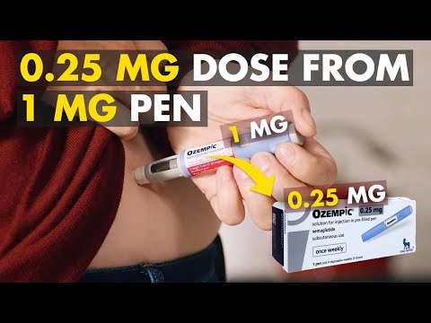 How to Get a 0.25mg Dose from Ozempic 1mg Pen β Step-by-Step Guide! π