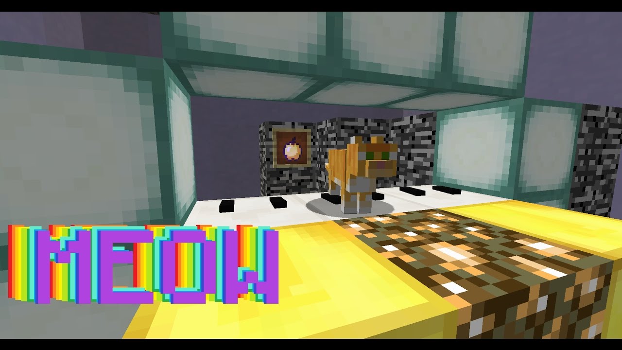 Minecraft Noteblock Cover : Keyboard Cat!