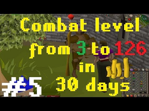 OSRS - COMBAT LEVEL 3 - 126 in 30 days! Ep. 5