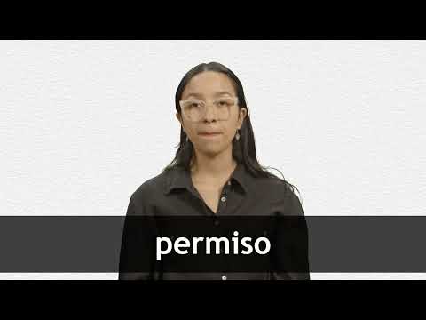 English Translation of “PERMISO” | Collins Spanish-English Dictionary