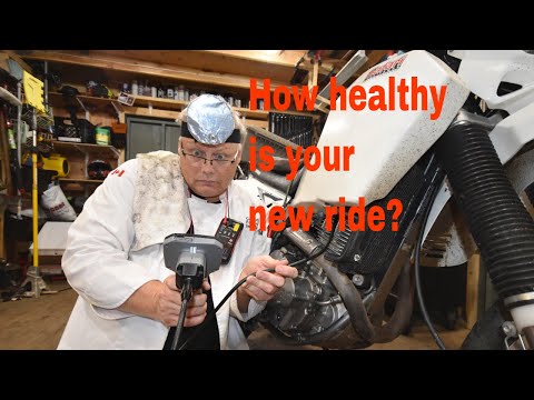 How to inspect a motorcycle (DR650) before you buy it