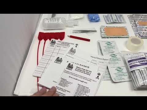 Canadian Workplace First Aid Kit: Basic CSA Type 2 CSA Z1220-17 CONTENTS OVERVIEW