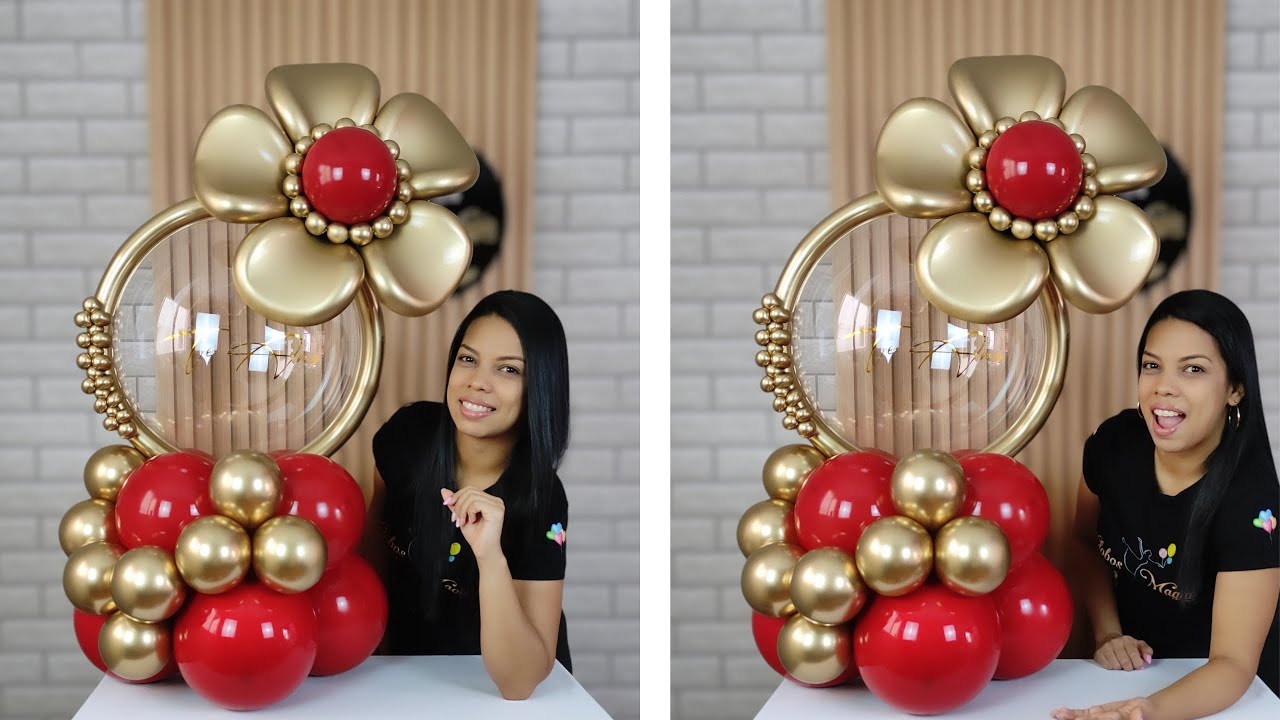 How to Make a Balloon Bouquet - Balloon Decoration - Balloon Tutorial