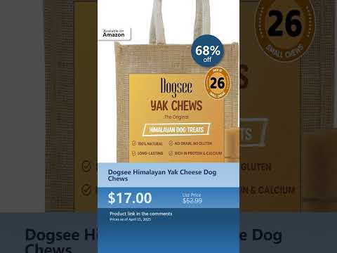 Dogsee Himalayan Yak Cheese Dog Chews