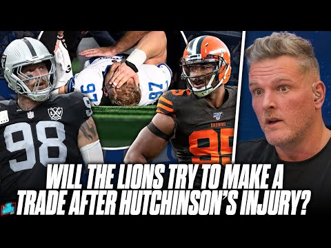 Will The Lions Make A Massive Trade After Aidan Hutchinson's Gruesome Injury? | Pat McAfee Show