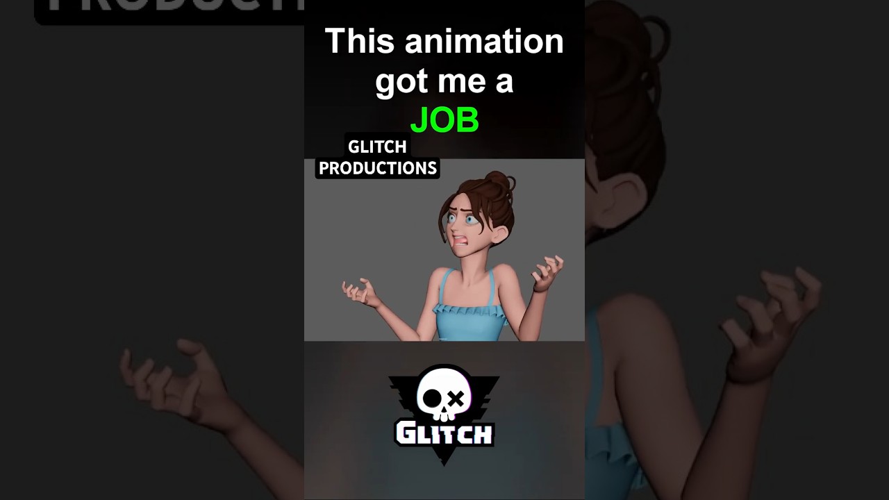 This Animation Got Me Hired  #animation