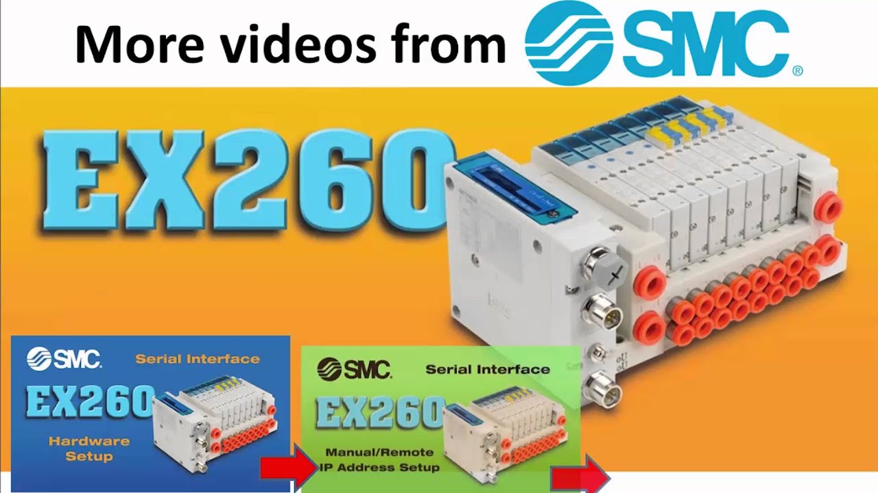 EX260 Ethernet IP Setup Session 3 - Ethernet Module