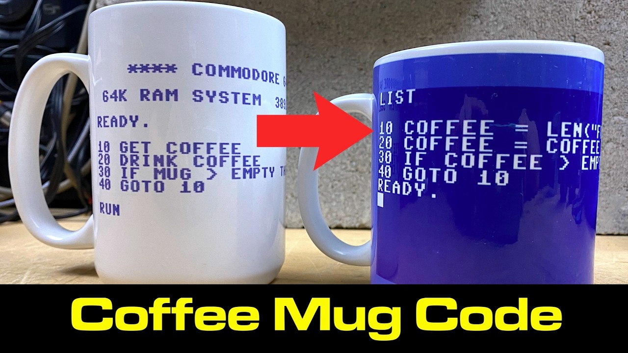 Coffee Mug Code? And Finally, Channel Merch