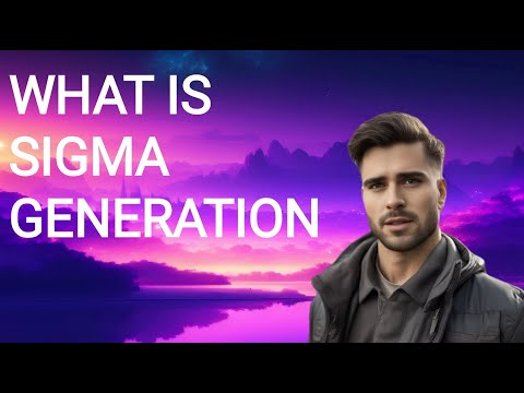 what is sigma generation