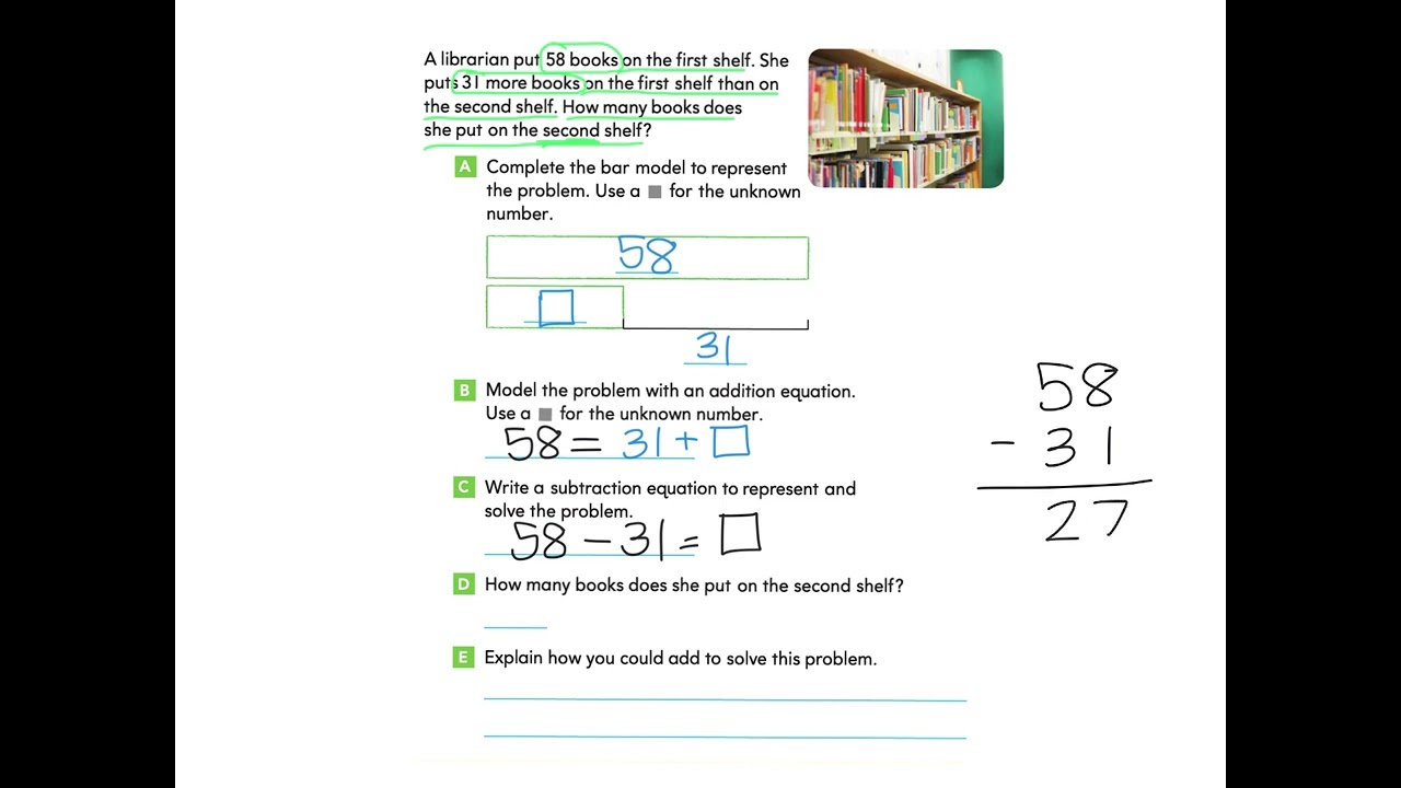 2nd grade Into Math Lesson 14.3