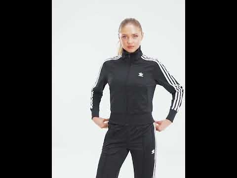 ADIDAS Originals Firebird 3 Stripes Track Top Tracksuit Jacket Black White Women | JD Sports
