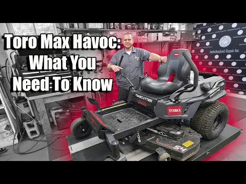 Toro TimeCutter Max Havoc Zero Turn Full Walkthrough, Features Serviceability & Quality Review 77506
