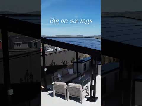PowerGazebo - One solar gazebo packs many stunning benefits.