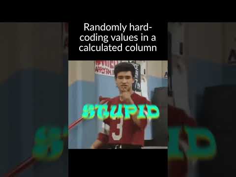 Friends don't let friends hard-code values in Excel š
āāļø #data