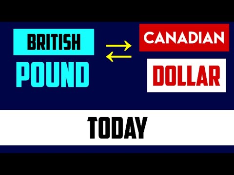TODAY 1 GBP to CAD - Convert British Pounds to Canadian Dollars Currency Exchange Rates 25 JULY 2024