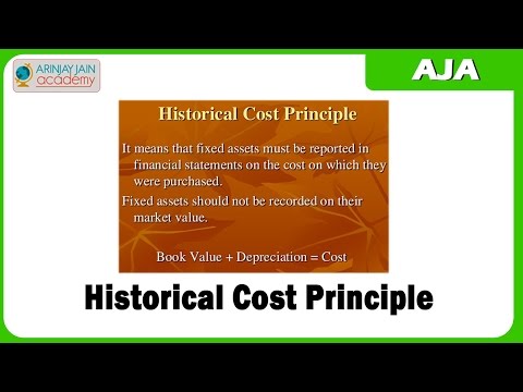 1086. Historical Cost Principle