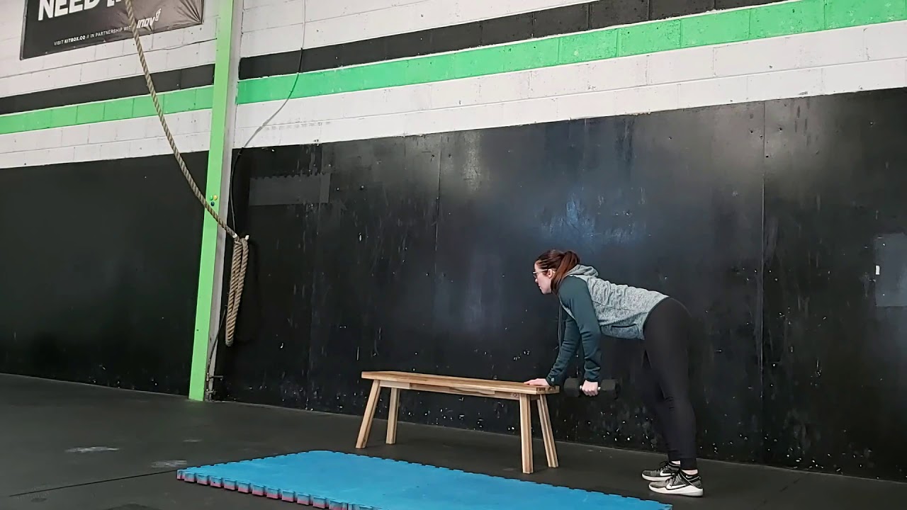 Tempo one arm row
