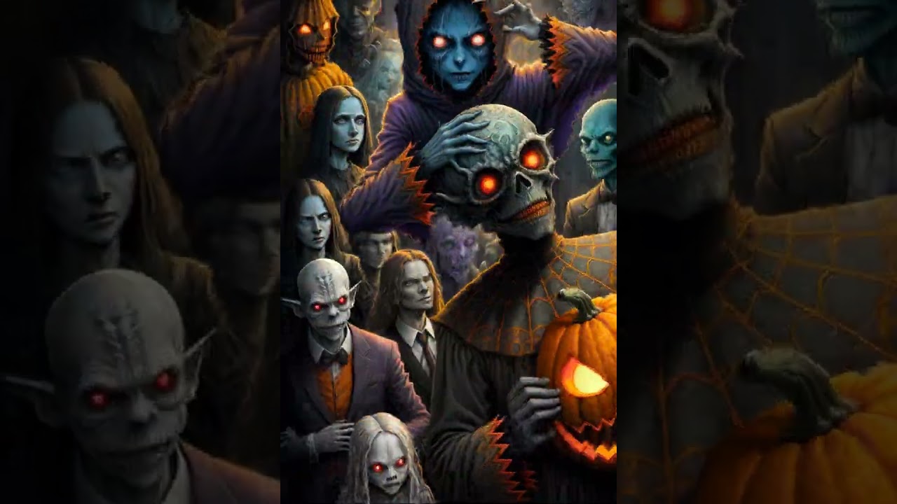 Halloween Magic 🎃 #deforum #stablediffusion #aianimation #aivideo #halloween #trippy #midjourney #ai