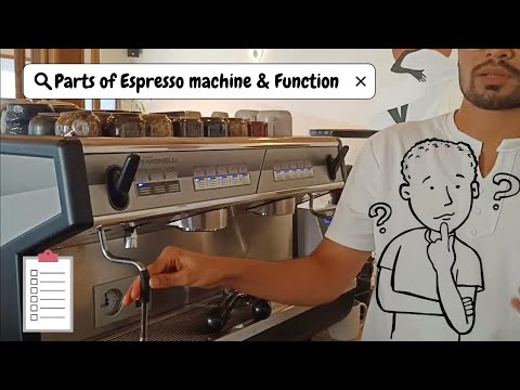 Parts of Espresso Machine and its Function | Nuova Simonelli | Coffee Machine Parts Name | Nepali