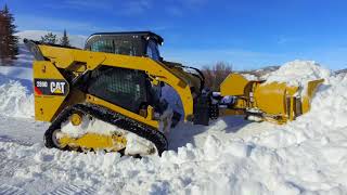 2134 mm (84 in) Multi V-Plows | Cat | Caterpillar