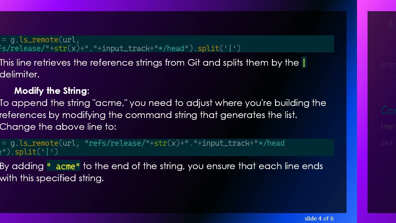 How to Append a String to Every Line in Python3 List Output