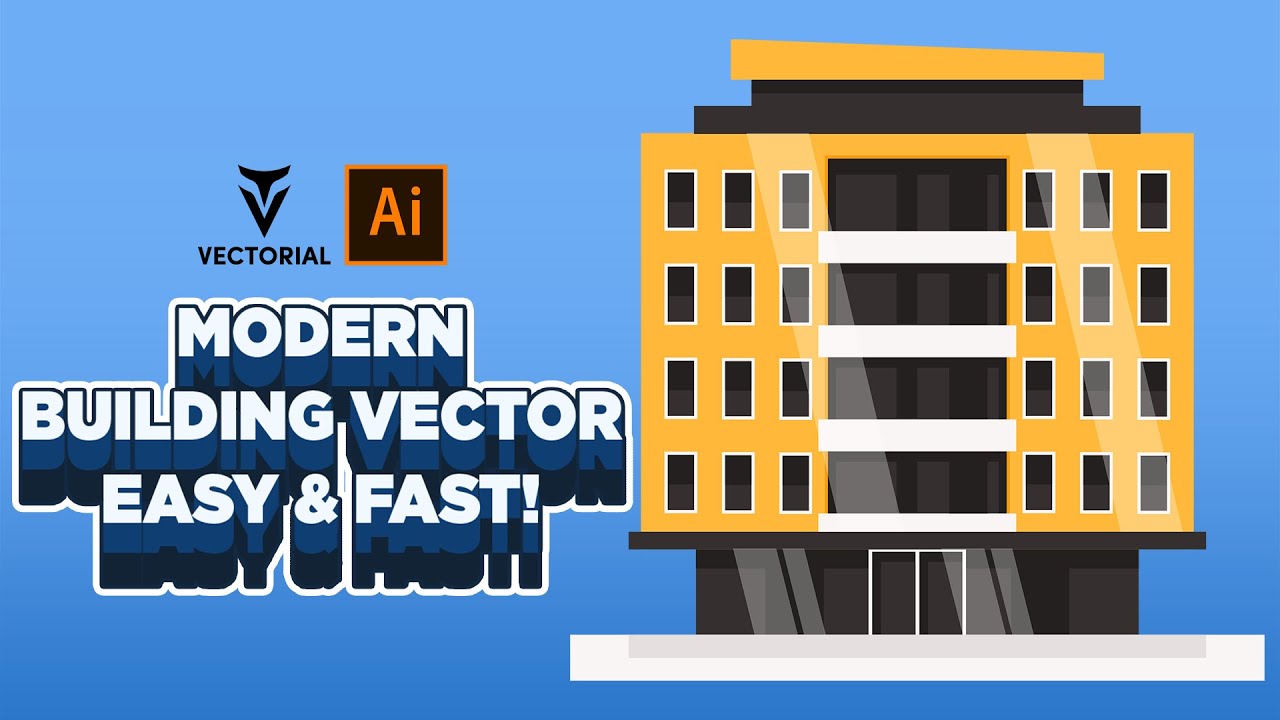 The Ultimate Hack to Create a Modern Building Vector in Illustrator