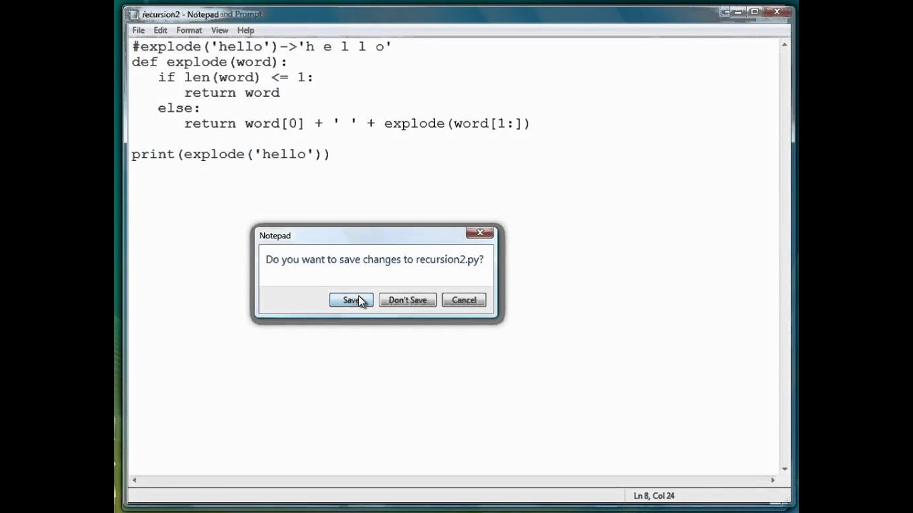 Python Programming Tutorial | Recursive Functions Part 2/2