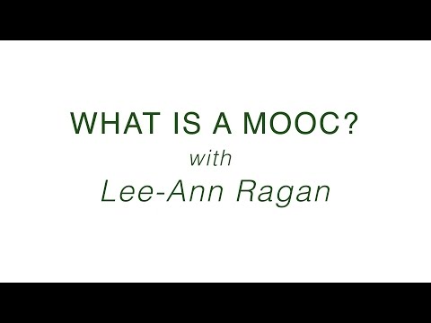 WHAT IS A MOOC