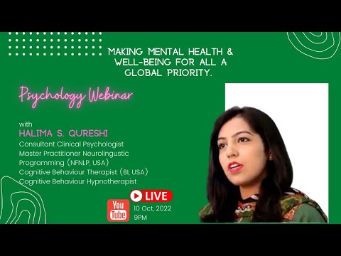 Webinar on World Mental Health Day 2022
