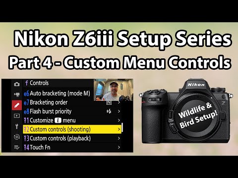 Nikon Z6 III: Custom settings menu (part 4)