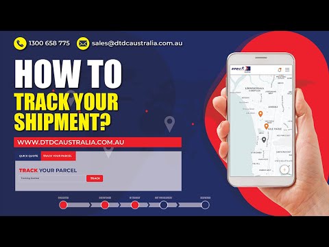Where Is My Shipment ? | DTDC Australia