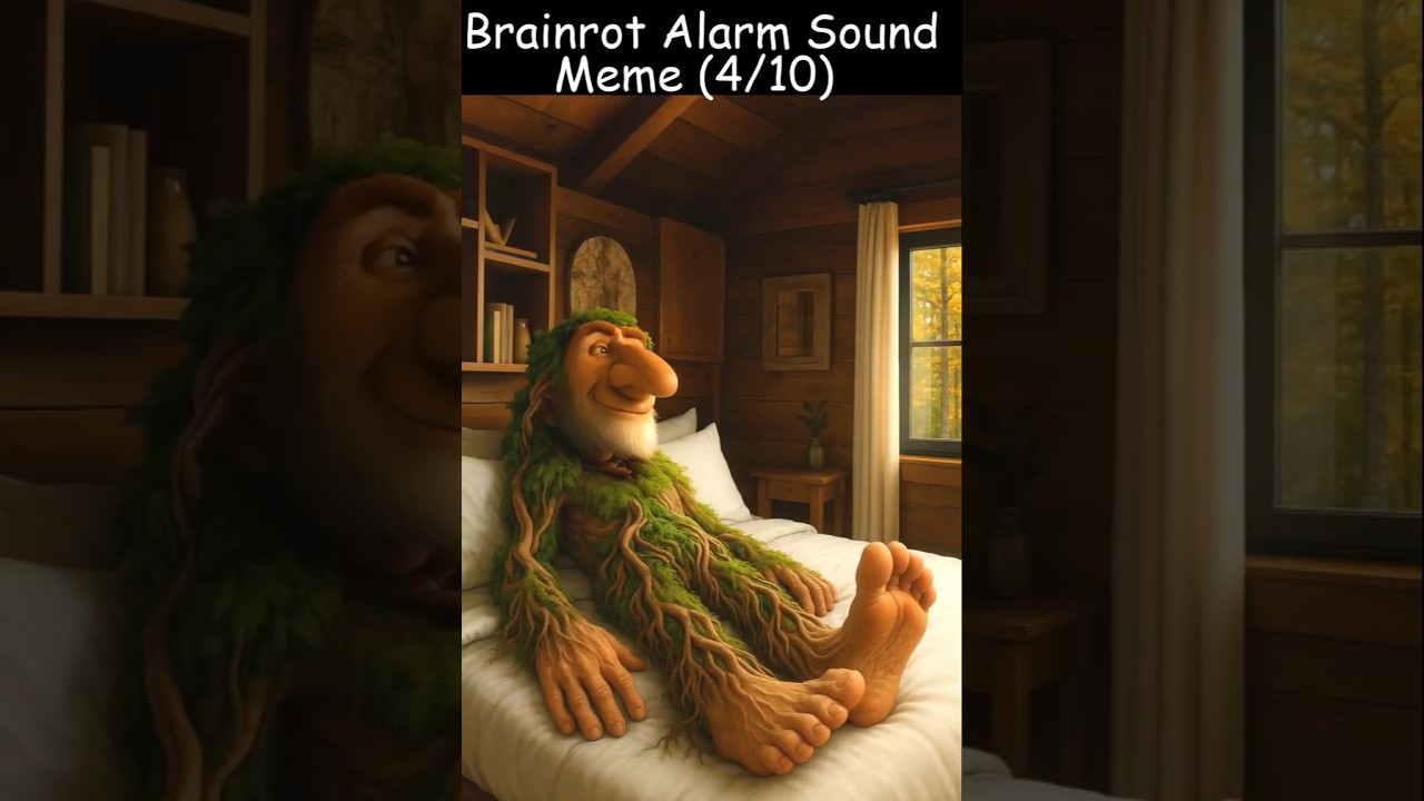 ⏰💀 Brainrot Alarm – Original Sound Brainrot Song | #brainrot #memes