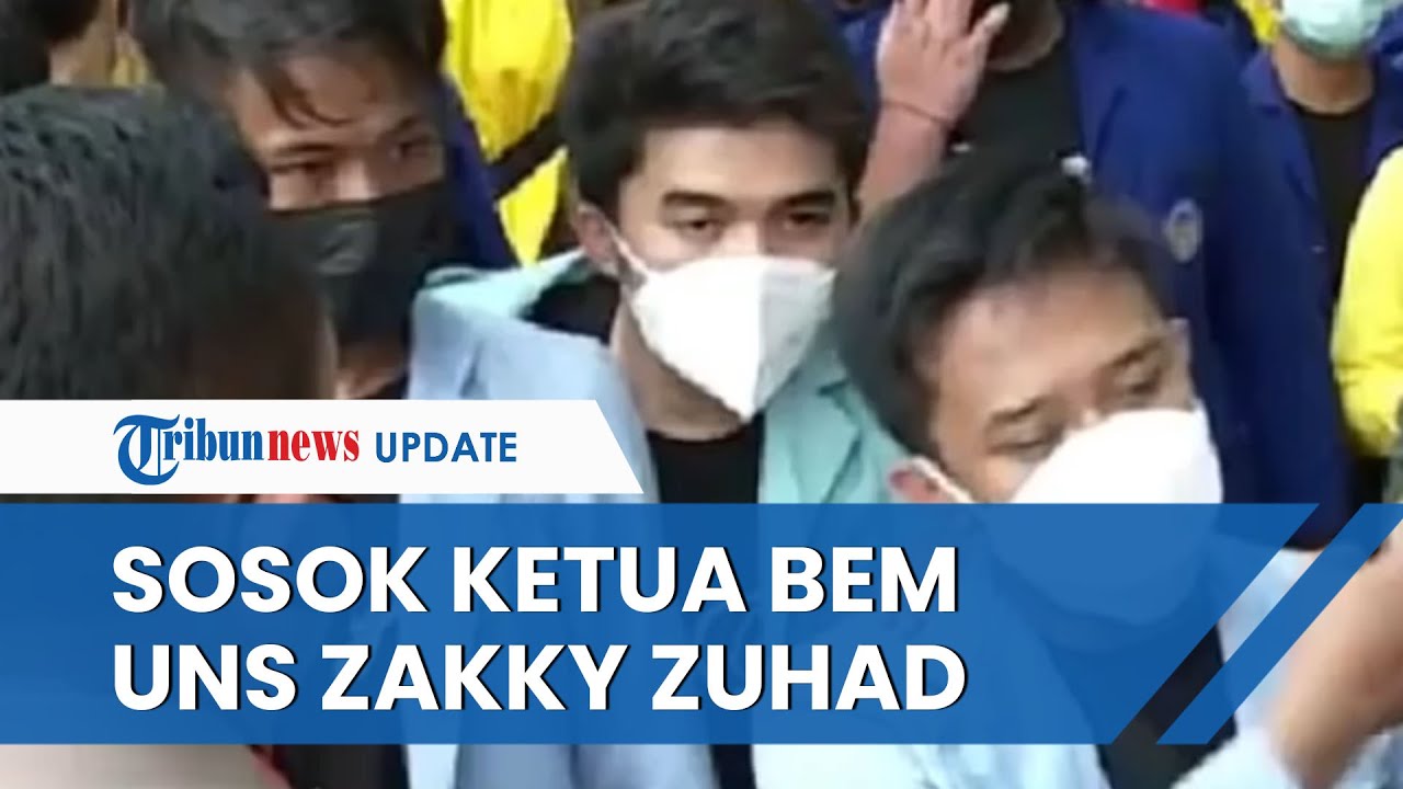 Ini Sosok Zakky Zuhad, Ketua BEM UNS yang Sampaikan 5 Tuntutan BEM SI di Depan Gedung KPK ...