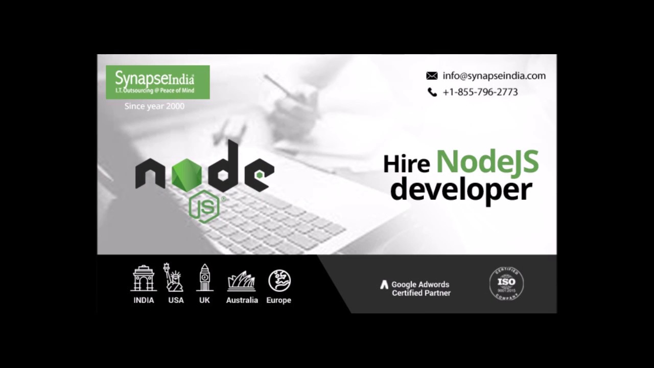 Hire NodeJS Developer- SynapseIndia