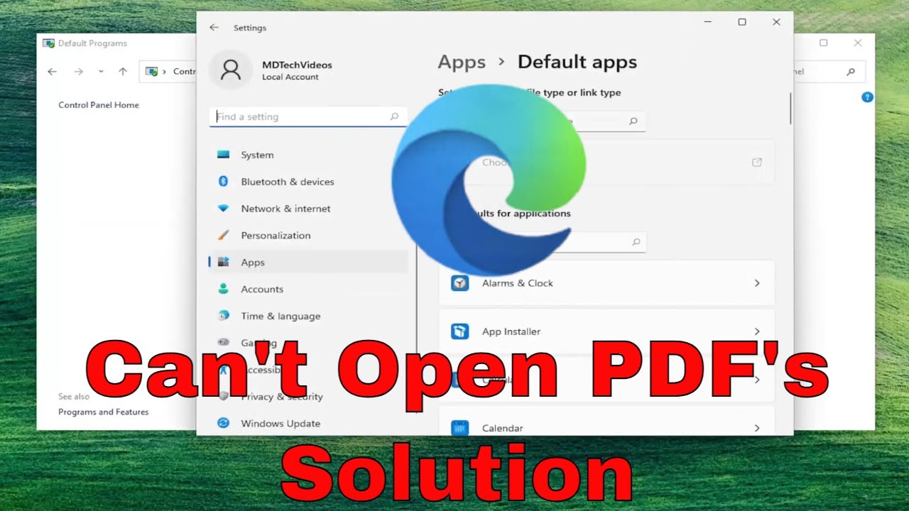 How To Fix Microsoft Edge Won't Open PDF Files