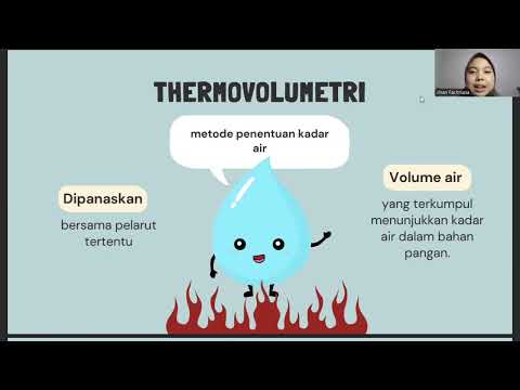 Analisis kadar air - Metode Thermovolumetri