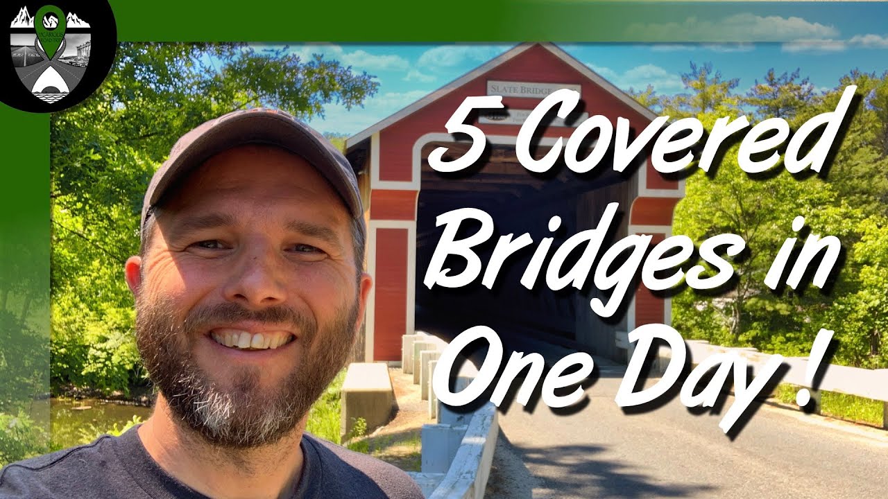 Five Beautiful Covered Bridges in a One Day Road Trip through Southern New Hampshire