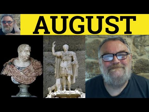 🔵 August Meaning - August Examples - August Definition - Literary Vocabulary - August