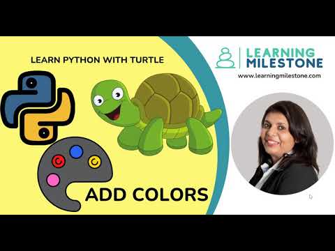 6 - Add Colors to Graphics - Learn Python with Turtle Graphics