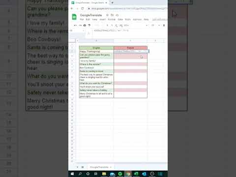 Convert English words to French in excel #convert #language #excel #exceltutorial #exceltricks