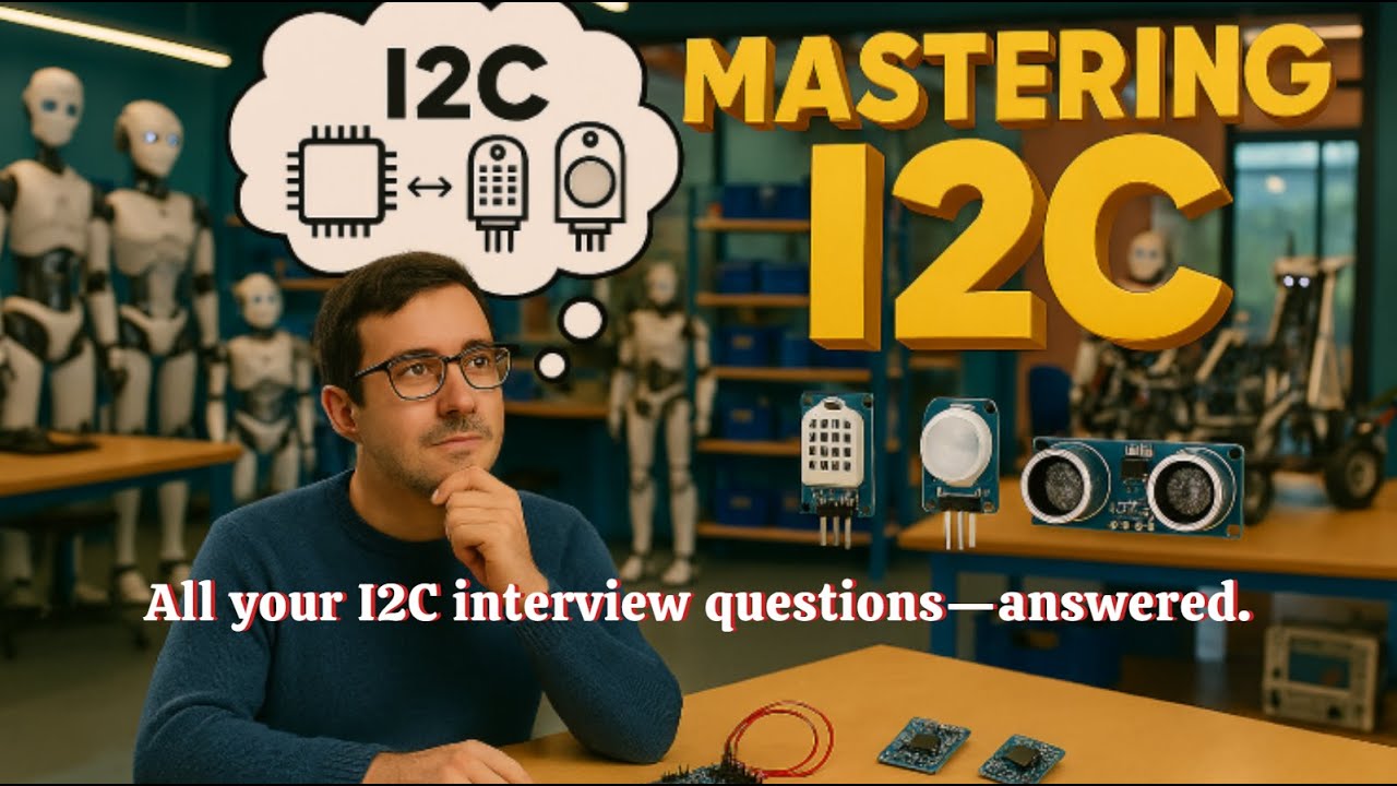 💡 Mastering I²C Communication in Microcontrollers | Basics to Advanced | Interview Q&A