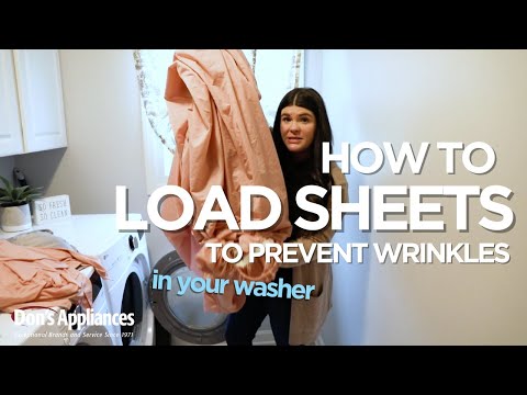 How to Load Sheets The RIGHT Way In Your Washing Machine