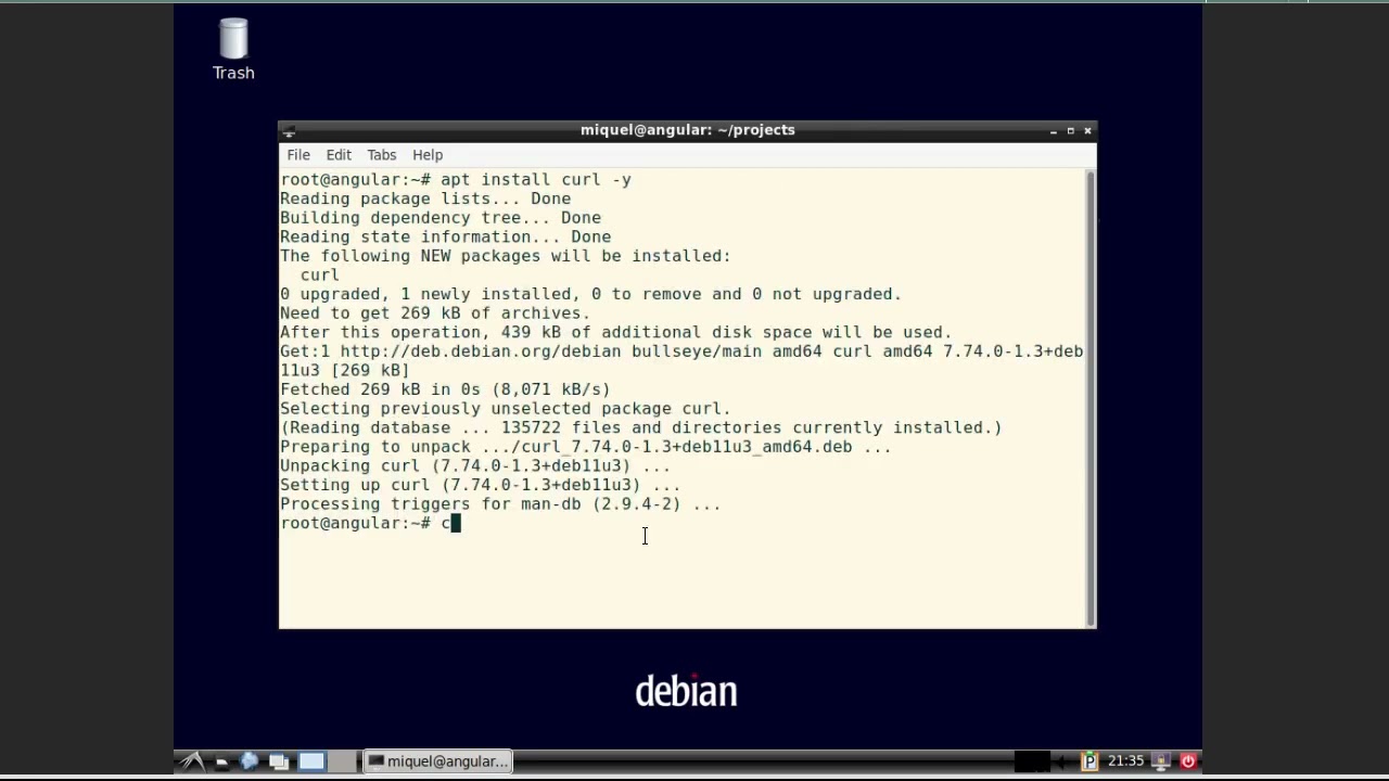 Error: the angular CLI requires a minimum Node.js version